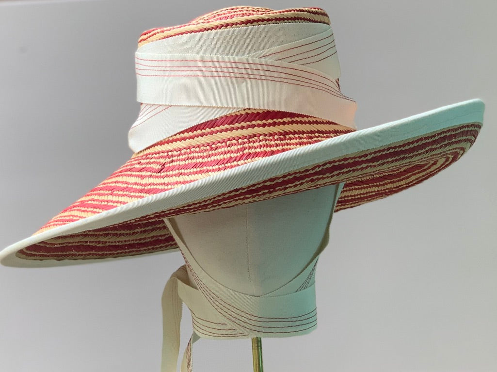 Edie Hat in Red Stripe – The House of MacGregor