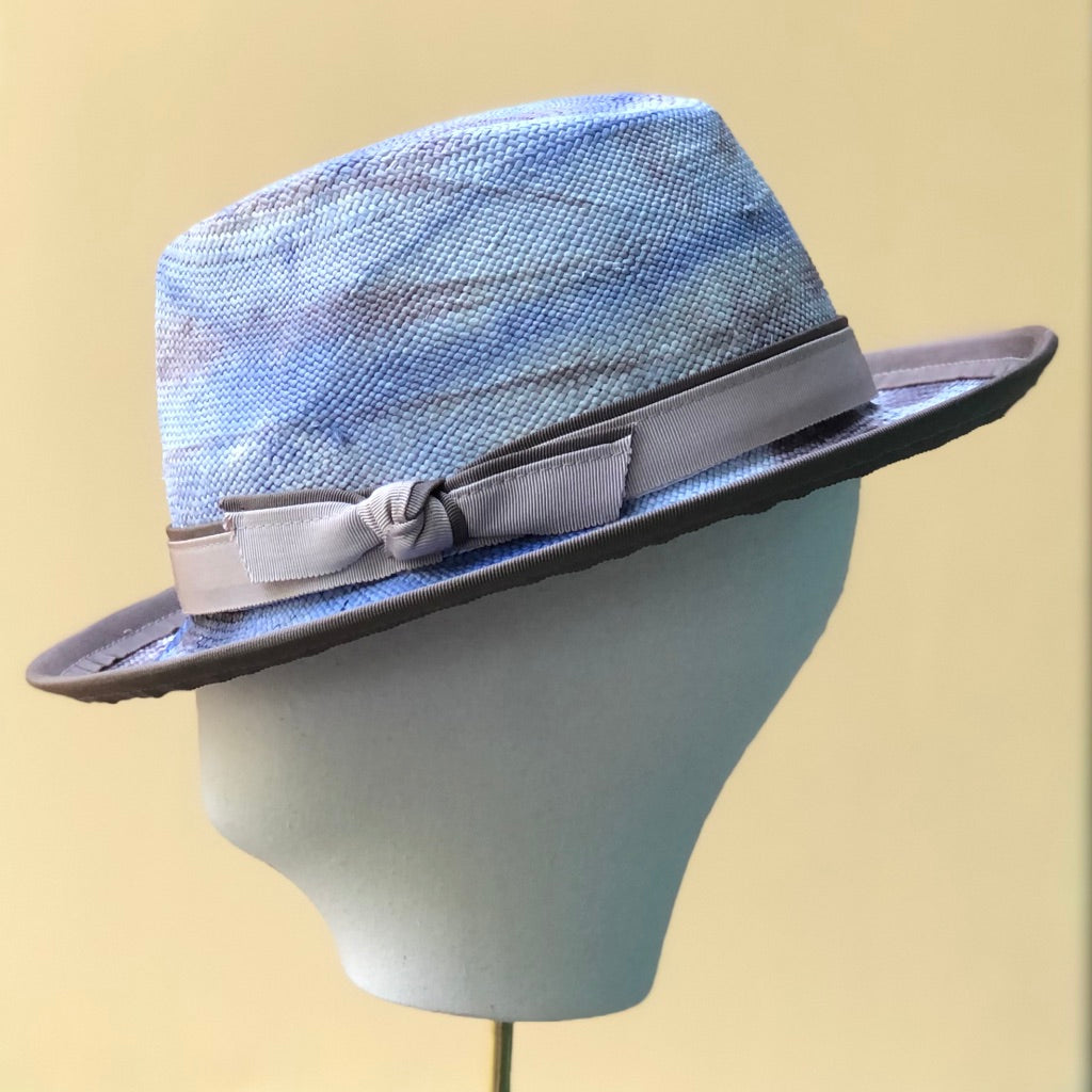Santa Fe Fedora in Tie Dye Panama – The House of MacGregor